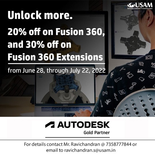 Autodesk Fusion 360 Promo - USAM